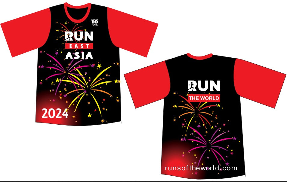 2024 Run East Asia Shirt Clearance – Run The World