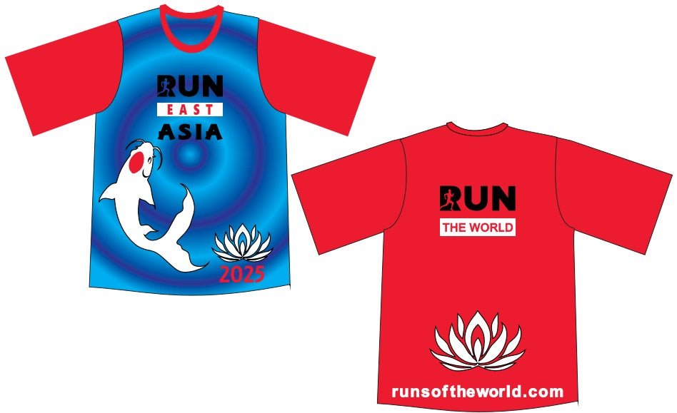 2025 Run East Asia Shirt Clearance – Run The World