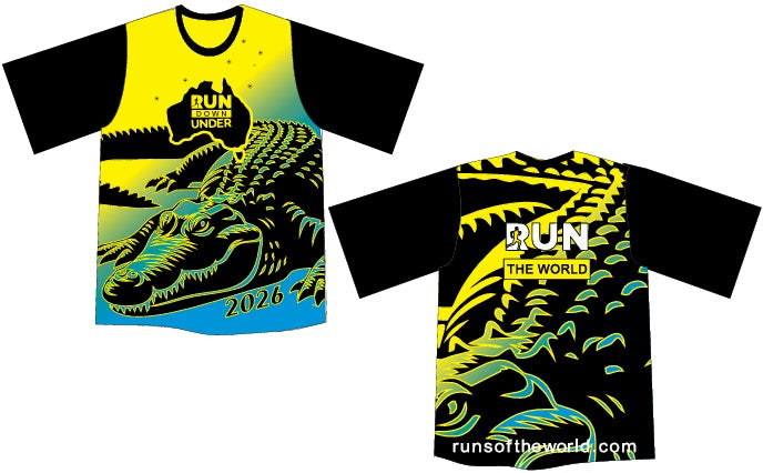 2026 Run Down Under Shirt – Run The World