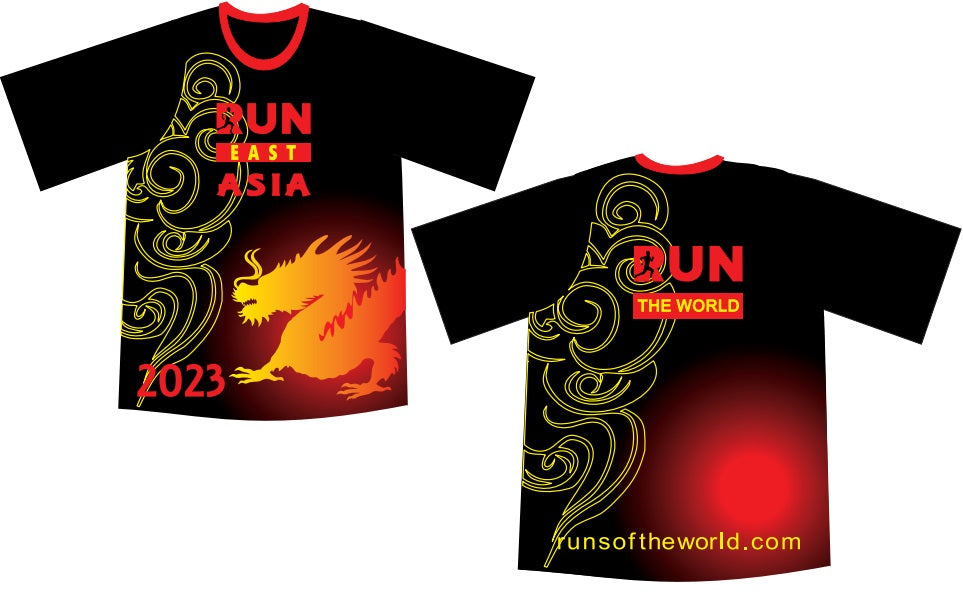 2023 Run East Asia Shirt Clearance – Run The World
